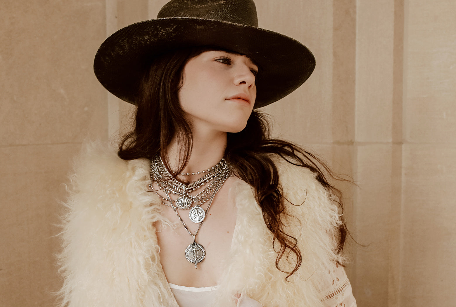 Necklace Stack Inspo